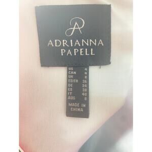 Adrianna Papell | Dresses | Nwt Adrianna Papell Dress Gown Blue Mother ...